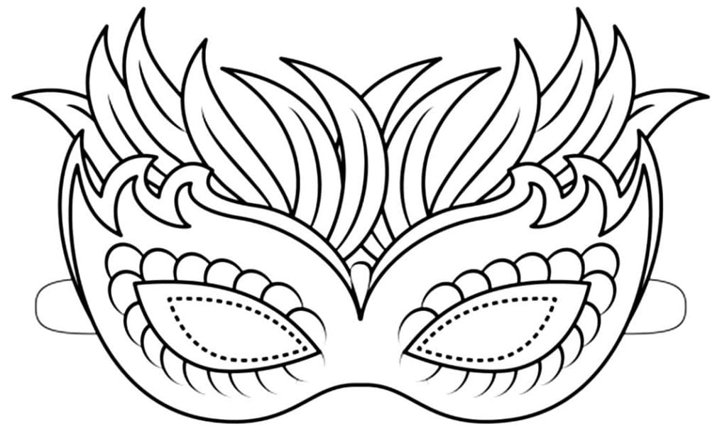 70+ Moldes de Máscaras de Carnaval - Dicas Práticas