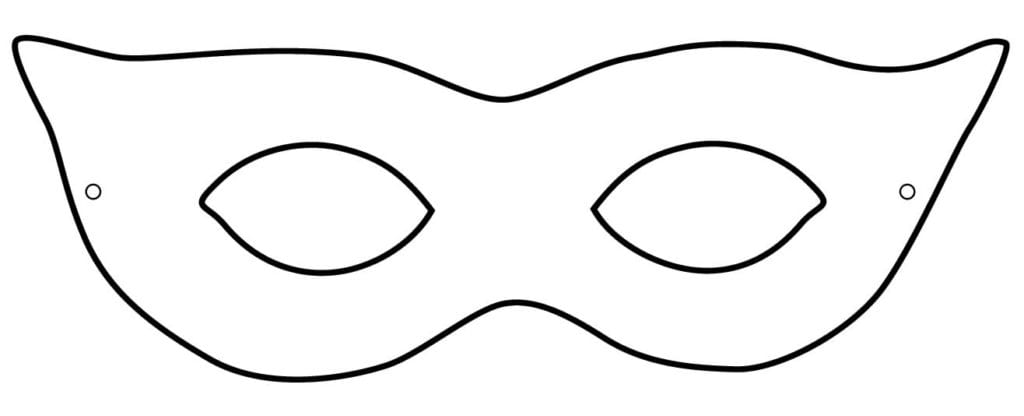 A Arte de Educar: Máscara com molde