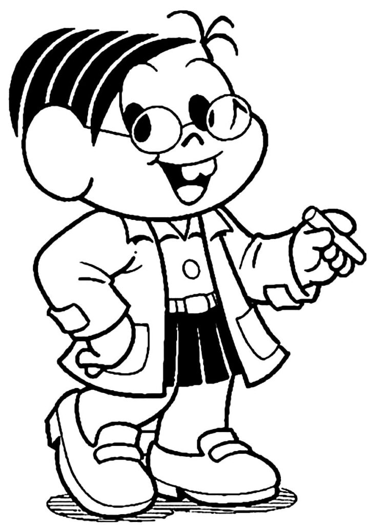 Imagens da Mônica para imprimir e colorir - Dicas Práticas