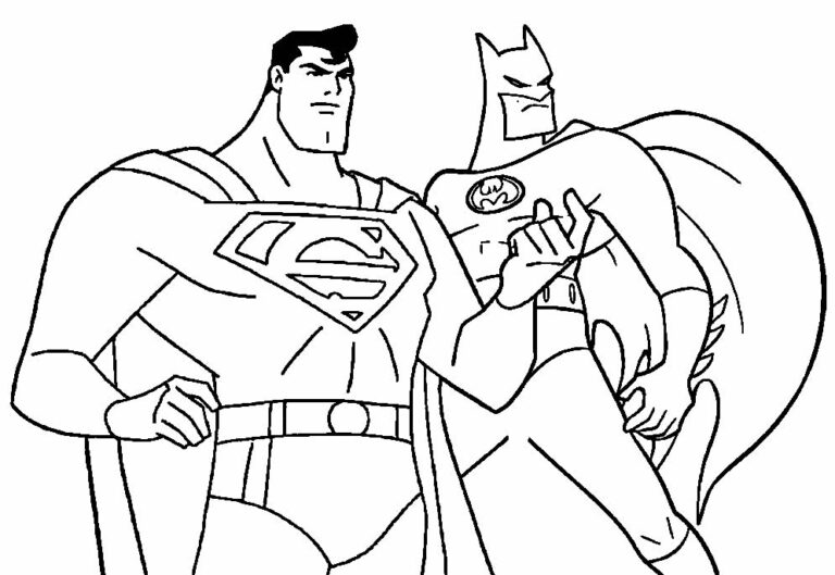 60+ Desenhos do Super-Homem para colorir - Dicas Práticas