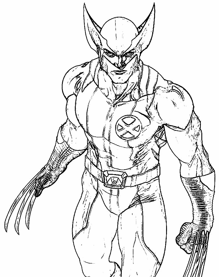 Desenhos para colorir de Wolverine - Dicas Práticas