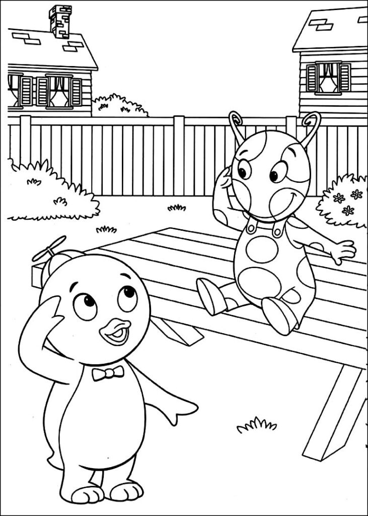 50+ Desenhos dos Backyardigans para colorir - Dicas Práticas