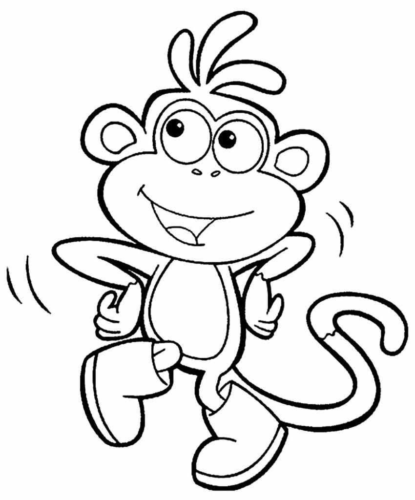 30+ Desenhos para colorir de Dora Aventureira - Dicas Práticas