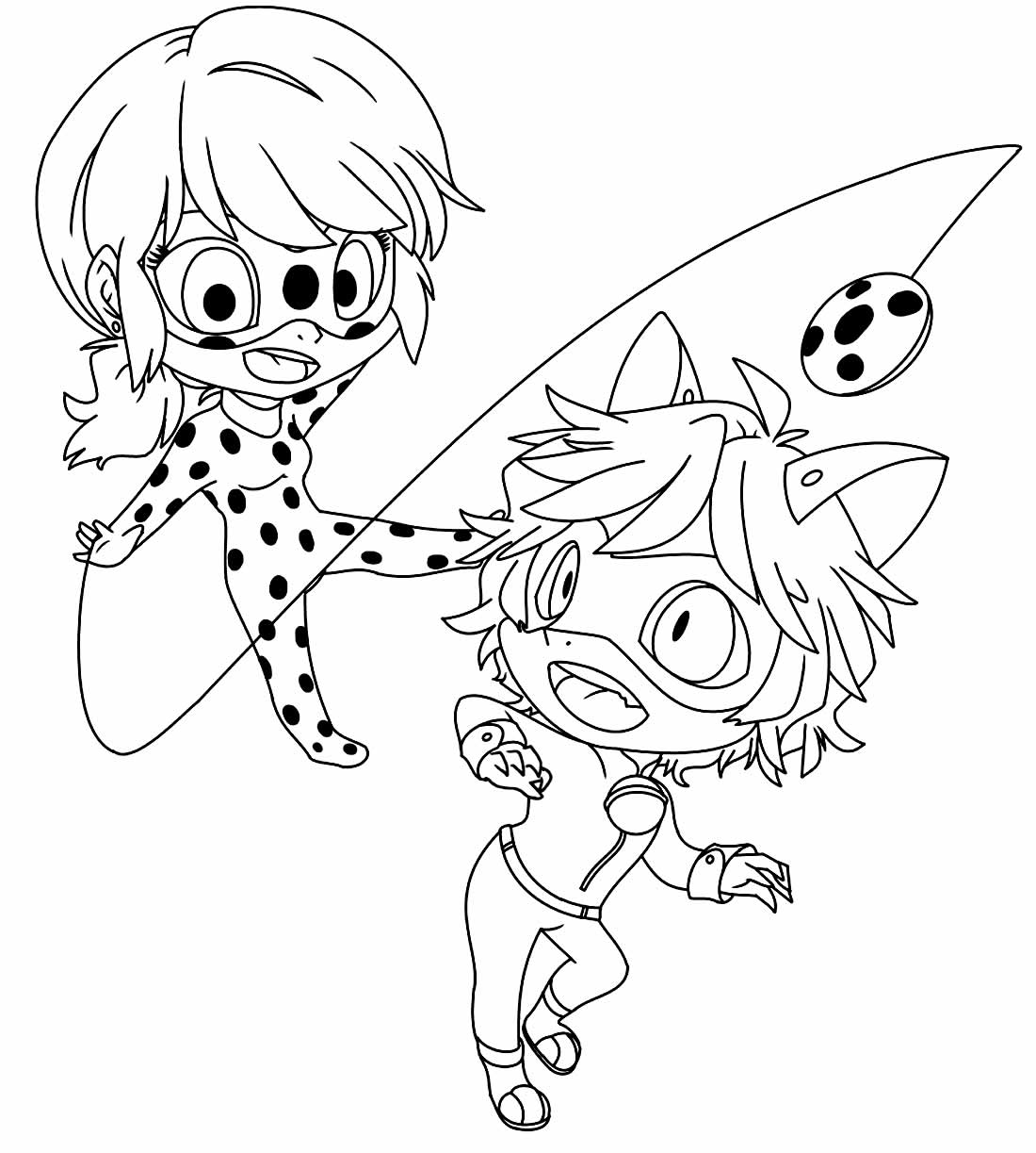 Desenhos para colorir da Ladybug - Dicas Práticas