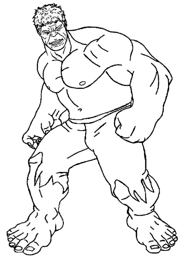 50+ Desenhos para colorir do Hulk - Dicas Práticas