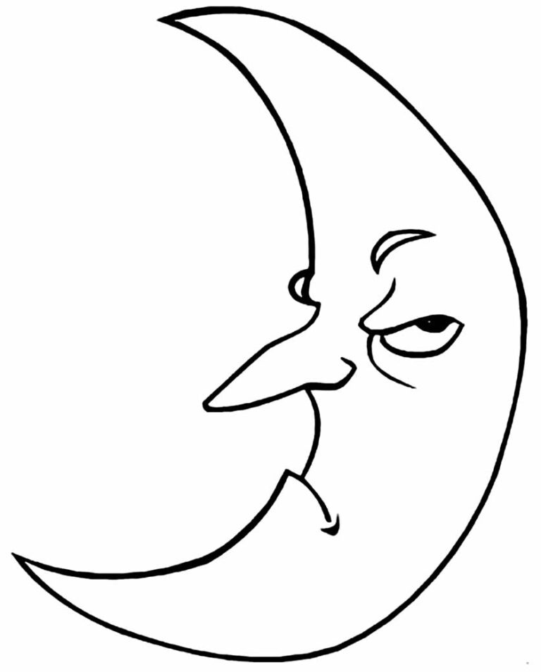 50+ Desenhos para colorir de Lua - Dicas Práticas