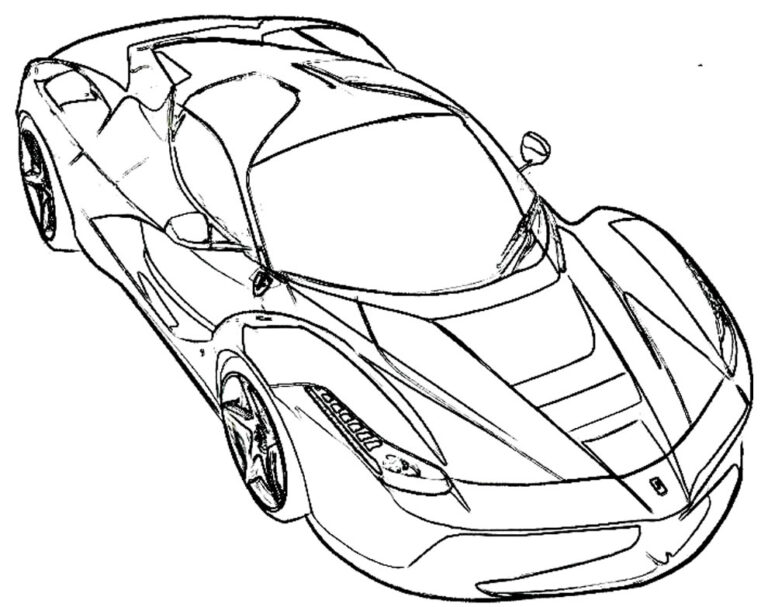 30+ Desenhos de Ferrari para colorir - Dicas Práticas 30+ Desenhos de Ferrari para colorir - Dicas Práticas