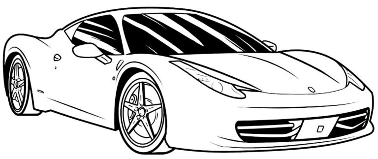 30+ Desenhos de Ferrari para colorir - Dicas Práticas 30+ Desenhos de Ferrari para colorir - Dicas Práticas