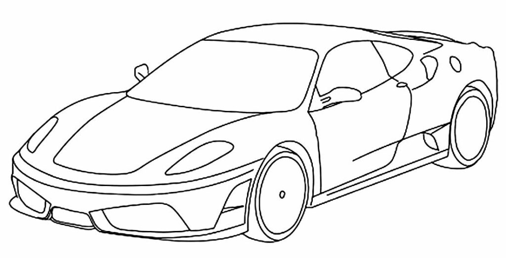 30+ Desenhos de Ferrari para colorir - Dicas Práticas 30+ Desenhos de Ferrari para colorir - Dicas Práticas