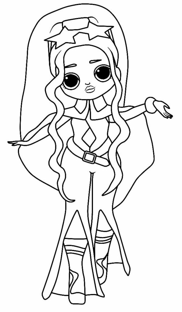 60+ Desenhos para colorir da boneca LOL - Dicas Práticas