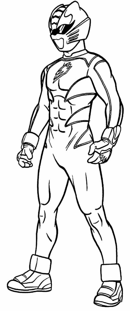 50+ Desenhos de Power Rangers para colorir - Dicas Práticas