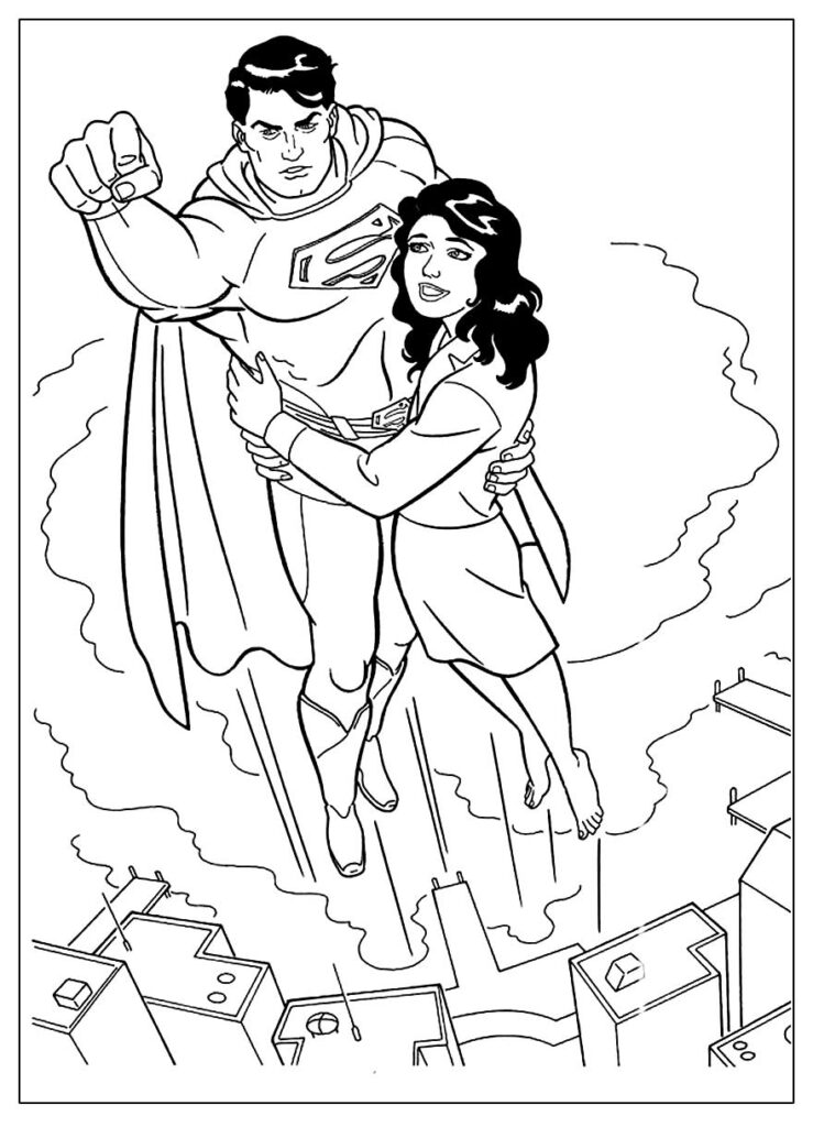 60+ Desenhos do Super-Homem para colorir - Dicas Práticas