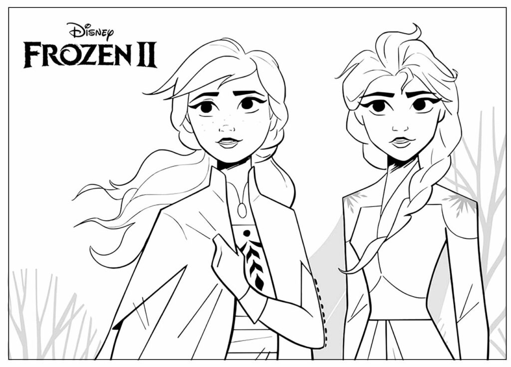 50 Desenhos Para Colorir Da Frozen Dicas Práticas