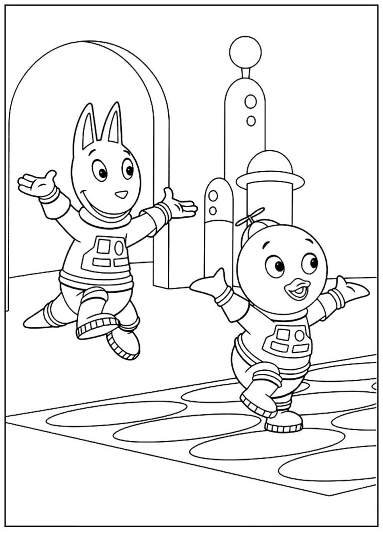 50+ Desenhos dos Backyardigans para colorir - Dicas Práticas