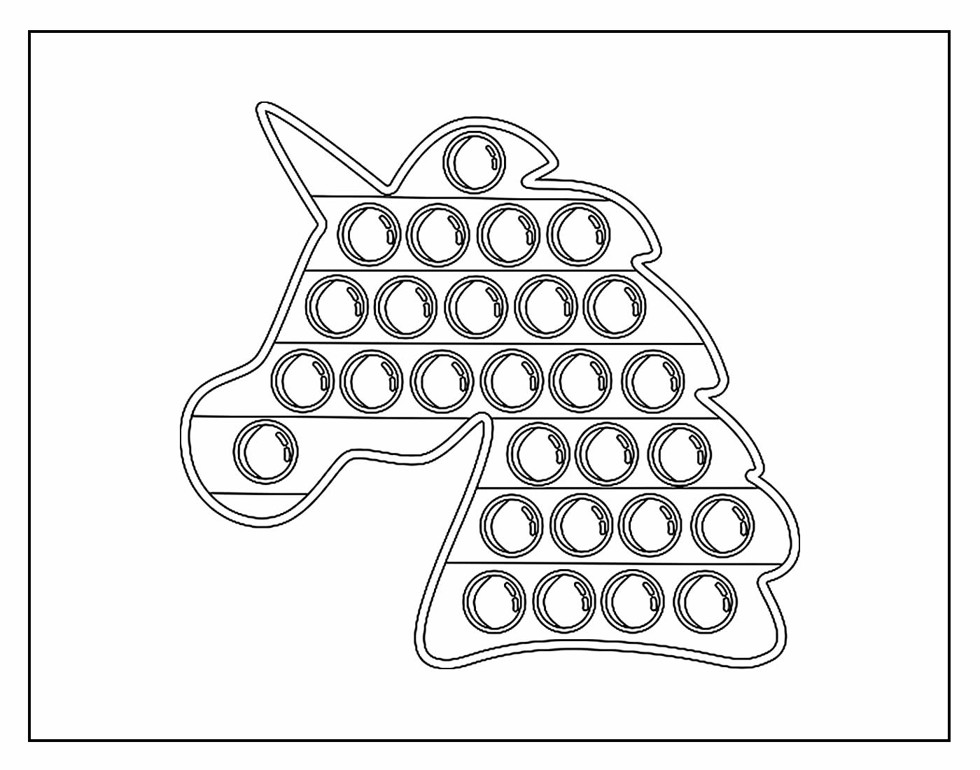30+ Desenhos de Pop It para colorir - Dicas Práticas