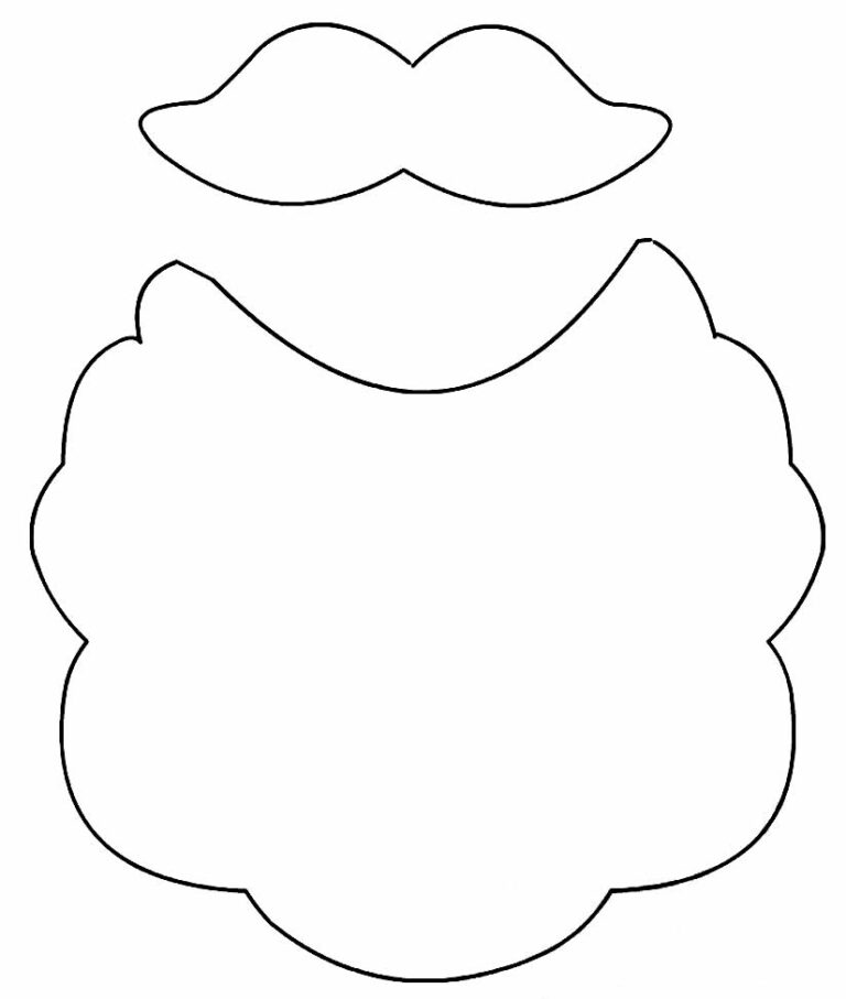 Moldes de Papai Noel para Feltro, Papel e EVA - Dicas Práticas