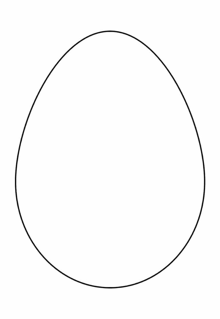 Moldes de Ovos de Páscoa para Imprimir - Dicas Práticas