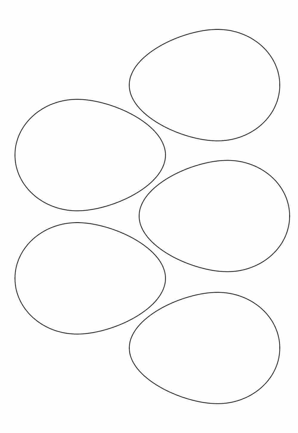Moldes de Ovos de Páscoa para Imprimir - Dicas Práticas