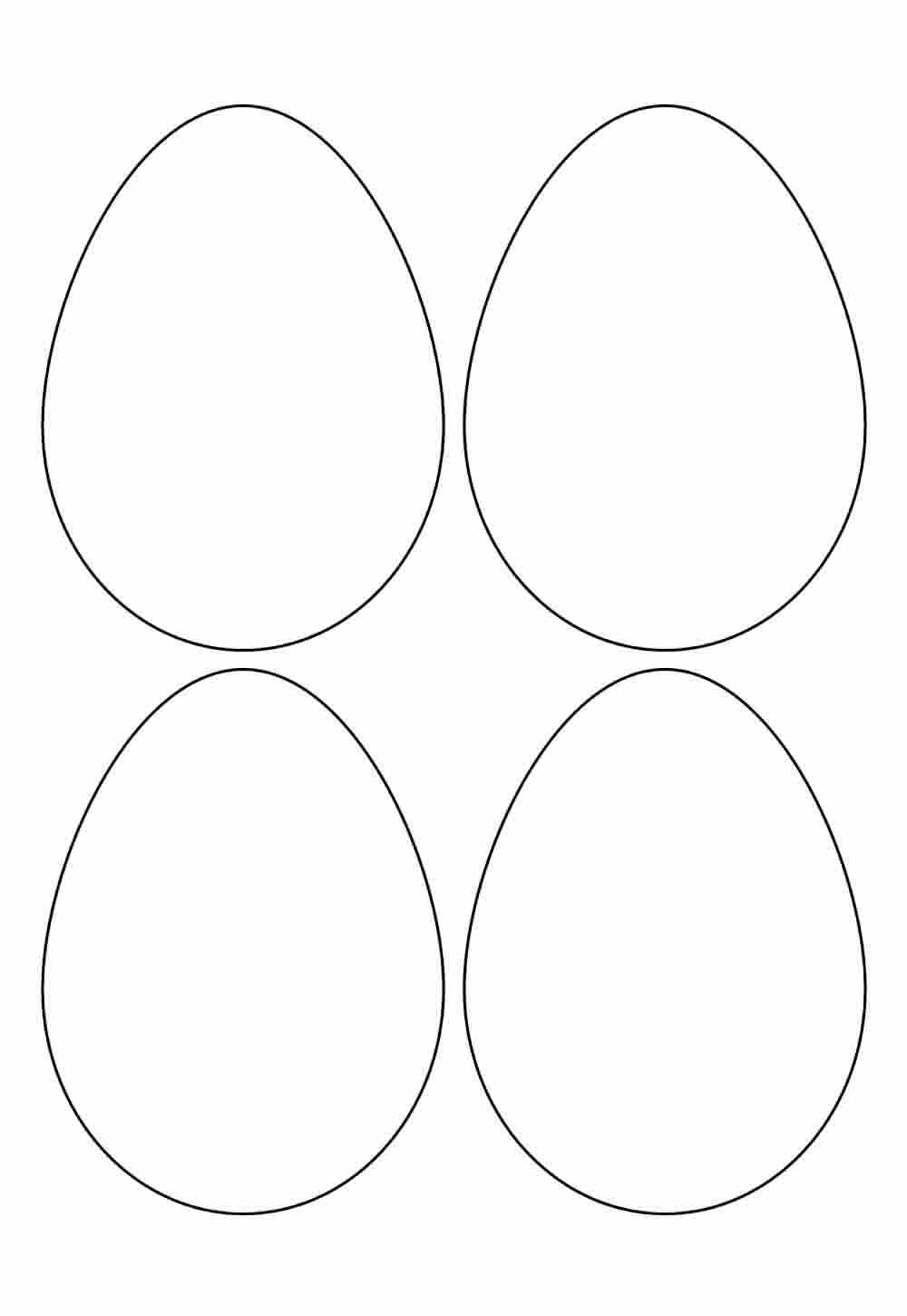 Moldes de Ovos de Páscoa para Imprimir - Dicas Práticas