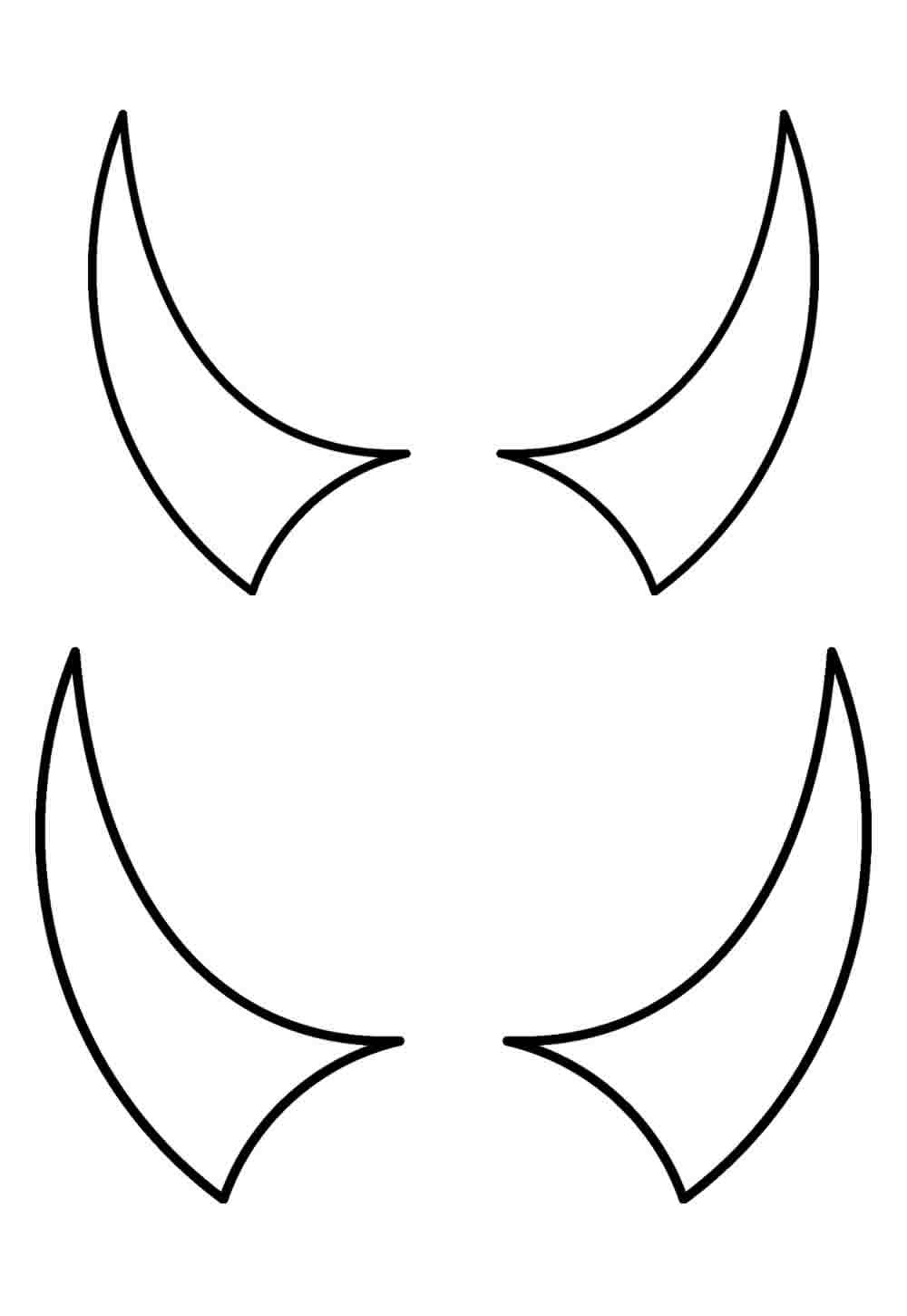 Moldes de Tiara de Diabinha para Carnaval - Dicas Práticas