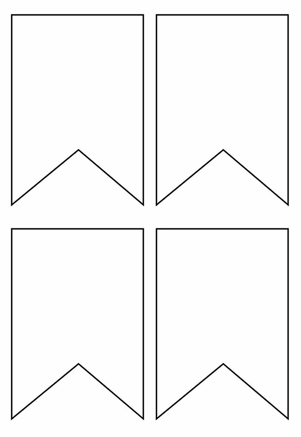 Moldes de Bandeirinhas para Festa Junina - Dicas Práticas
