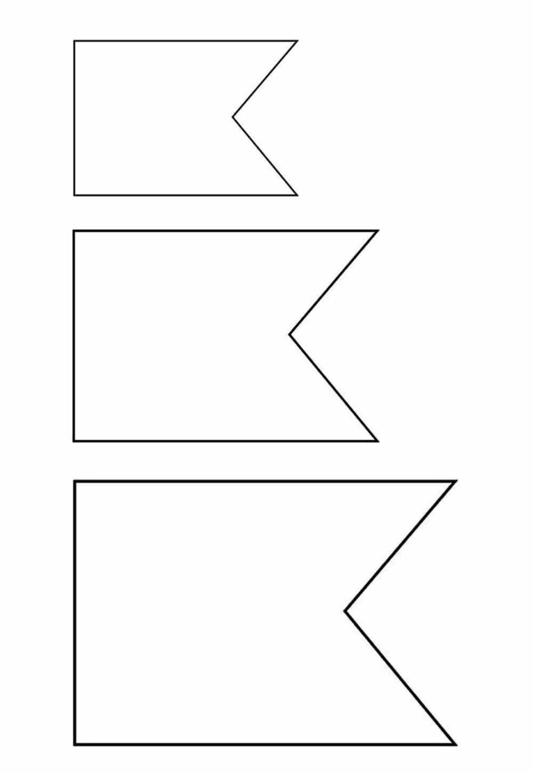 Moldes de Bandeirinhas para Festa Junina - Dicas Práticas