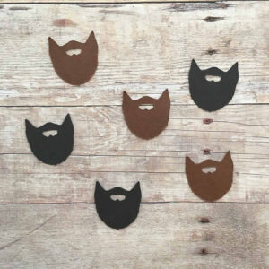 Moldes de Barba para Dia dos Pais - Dicas Práticas