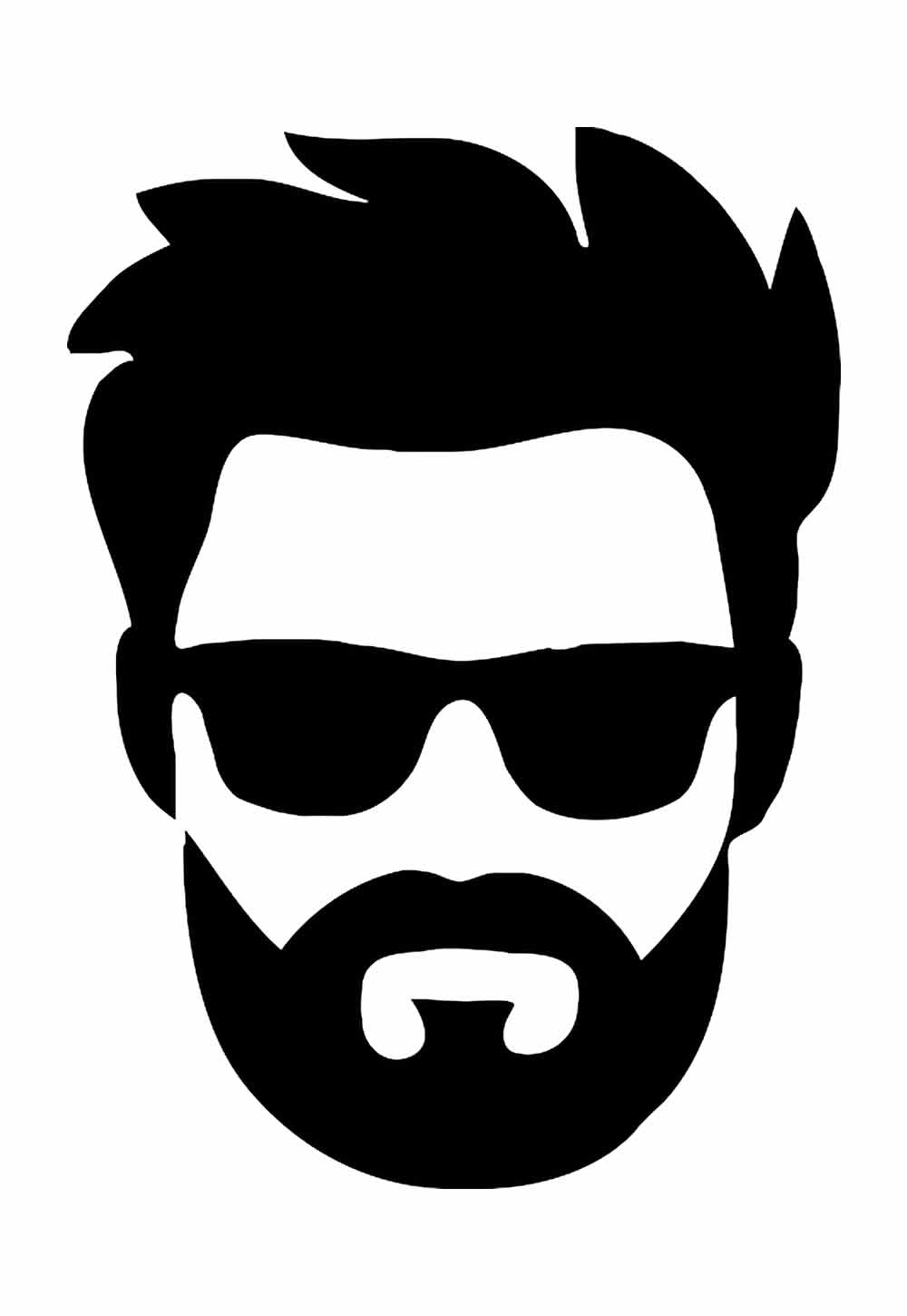 Moldes de Barba para Dia dos Pais - Dicas Práticas