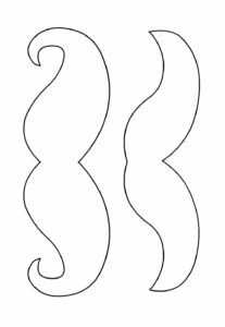 Moldes de Bigode para Dia dos Pais - Dicas Práticas