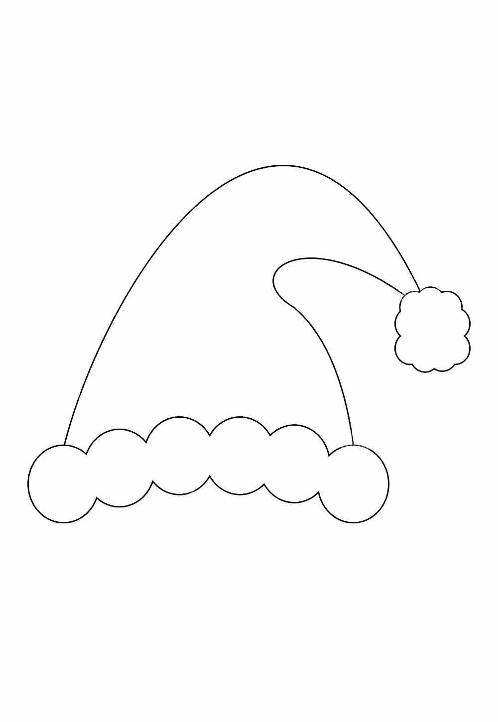 Desenhos de Gorros de Natal para Imprimir e Colorir - Dicas Práticas