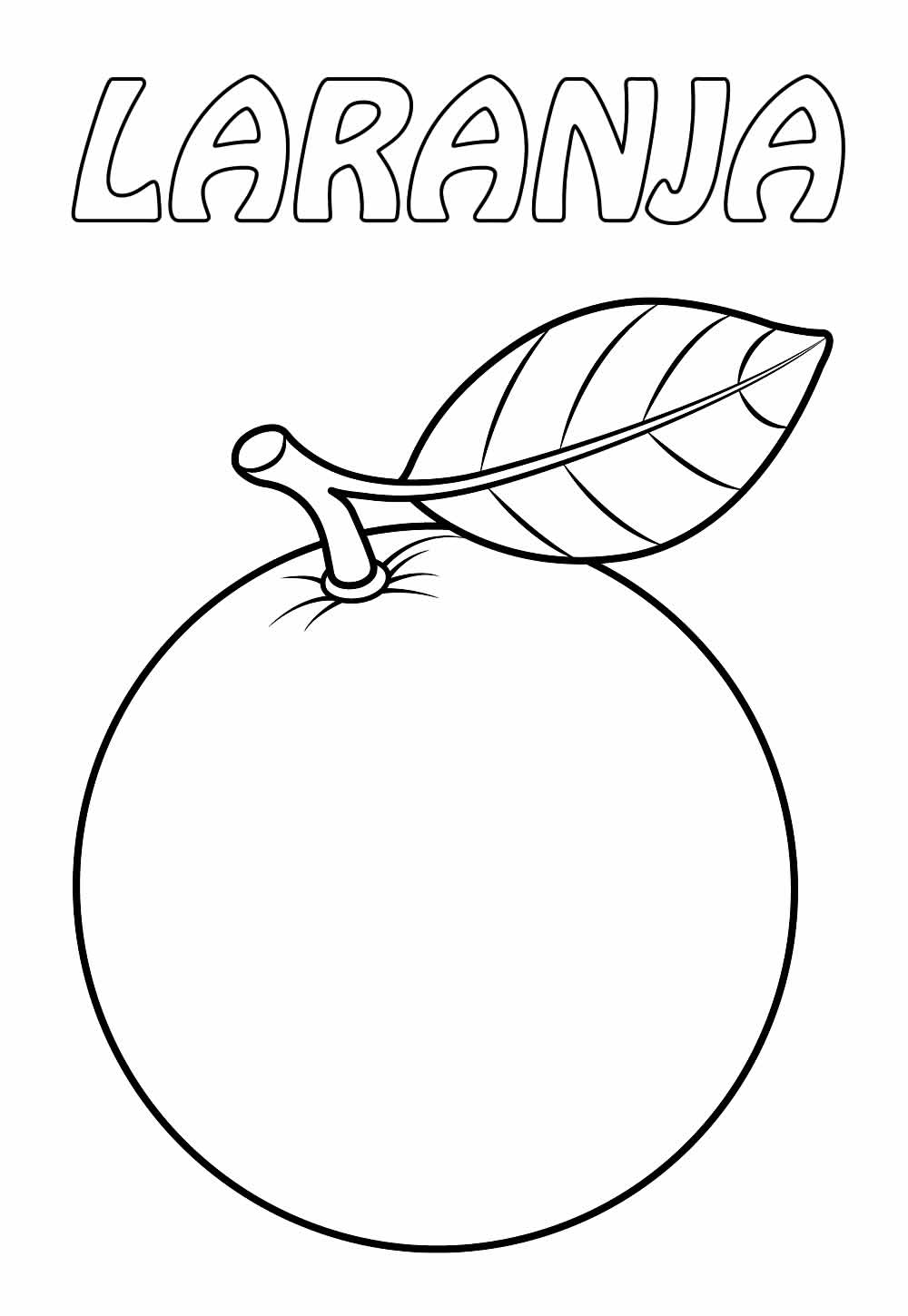 Desenhos de Laranja para Imprimir e Colorir - Dicas Práticas