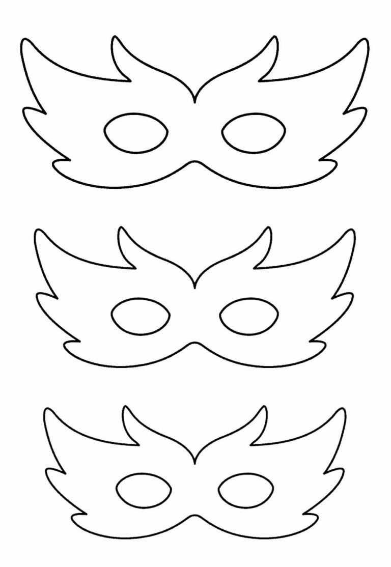 Moldes de Máscaras de EVA para Carnaval - Dicas Práticas