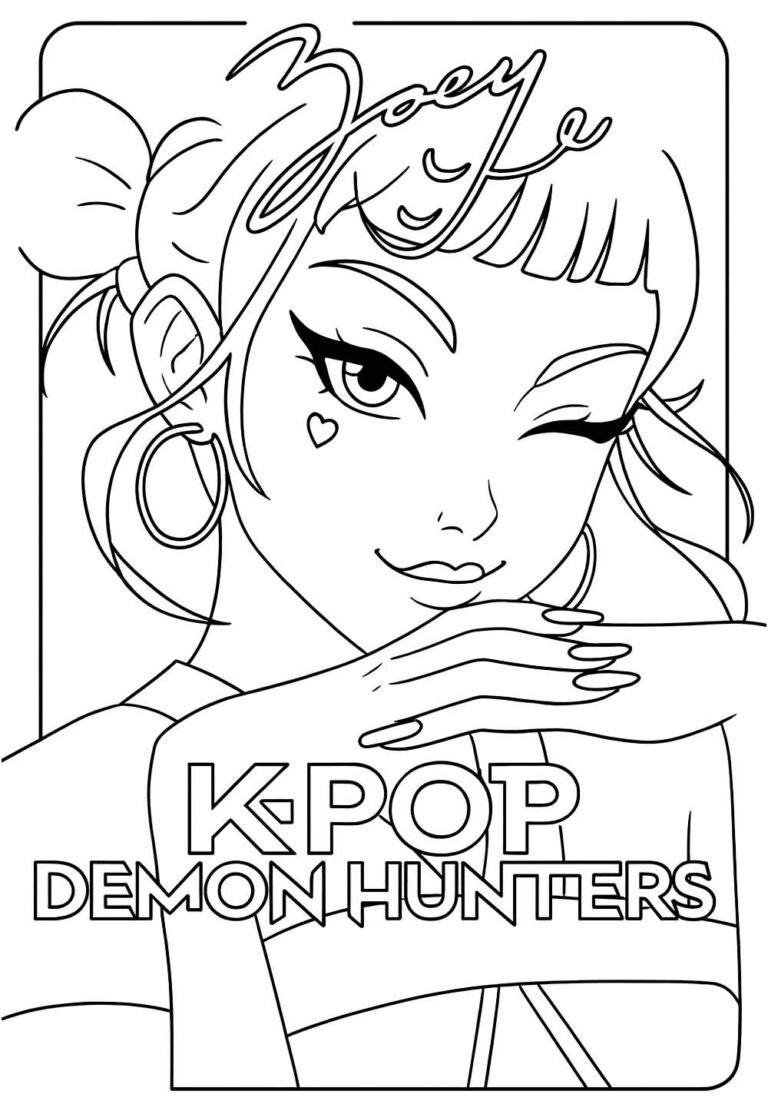 Guerreiras do K-Pop: Desenhos para Pintar - Dicas Práticas