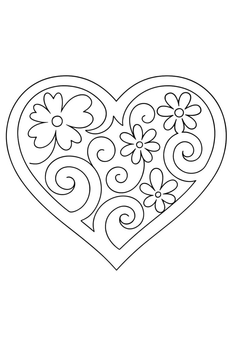 Moldes de Corazón para Imprimir - Dicas Práticas