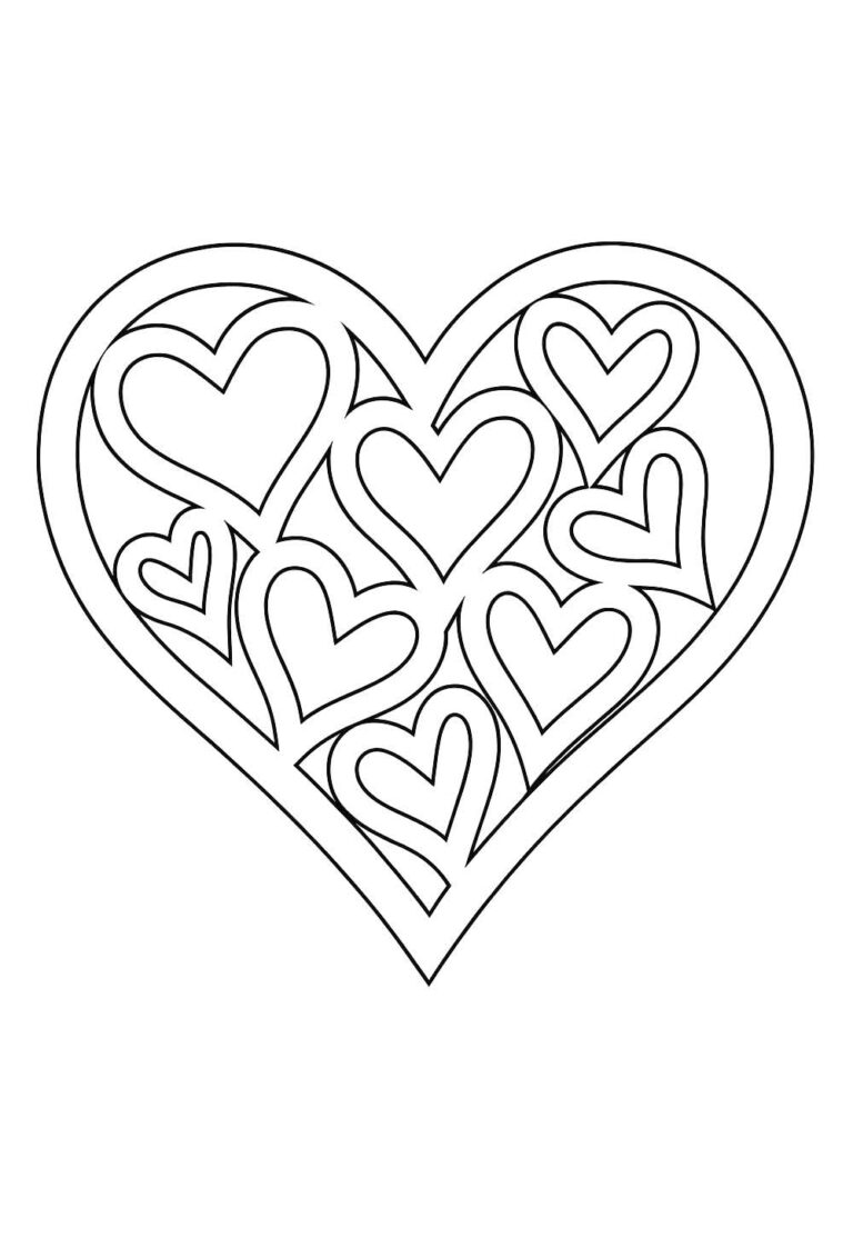 Moldes de Corazón para Imprimir - Dicas Práticas