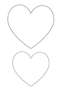 Moldes de Corazón para Imprimir - Dicas Práticas