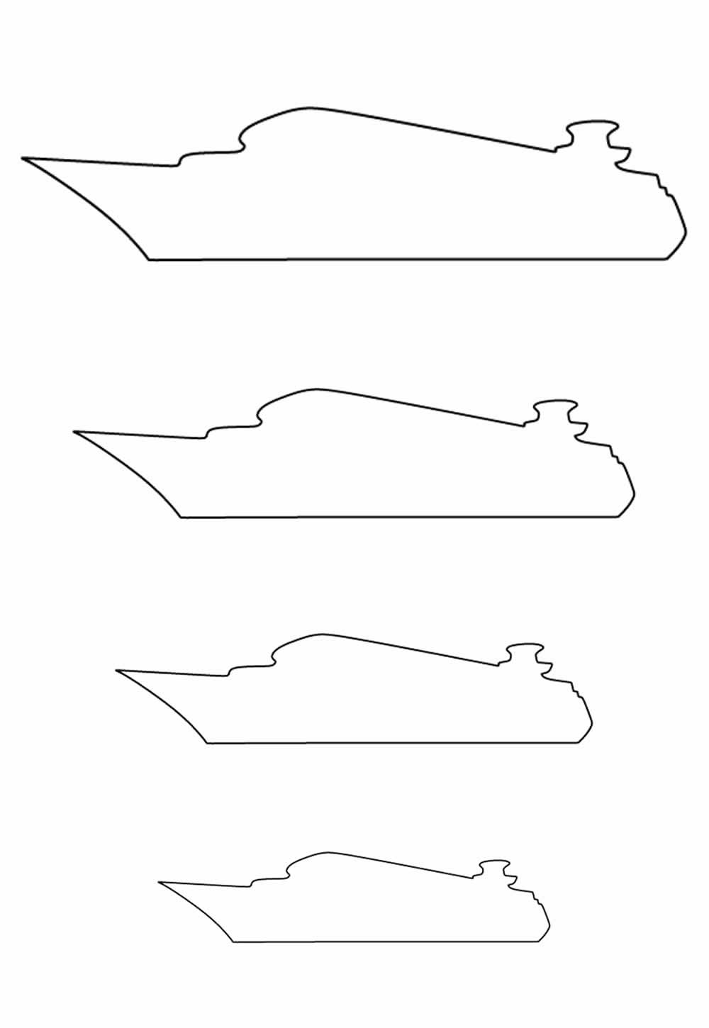 Moldes de Navio: 12 Modelos para Imprimir - Dicas Práticas