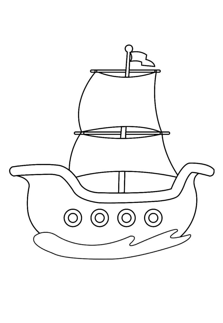 Moldes de Navio Pirata: 12 Modelos para Imprimir - Dicas Práticas