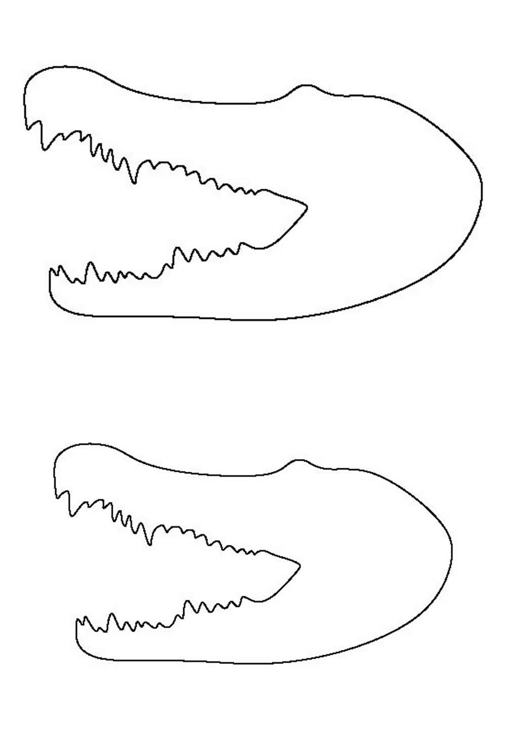 Molde de Jacaré: 12 Modelos para Imprimir - Dicas Práticas